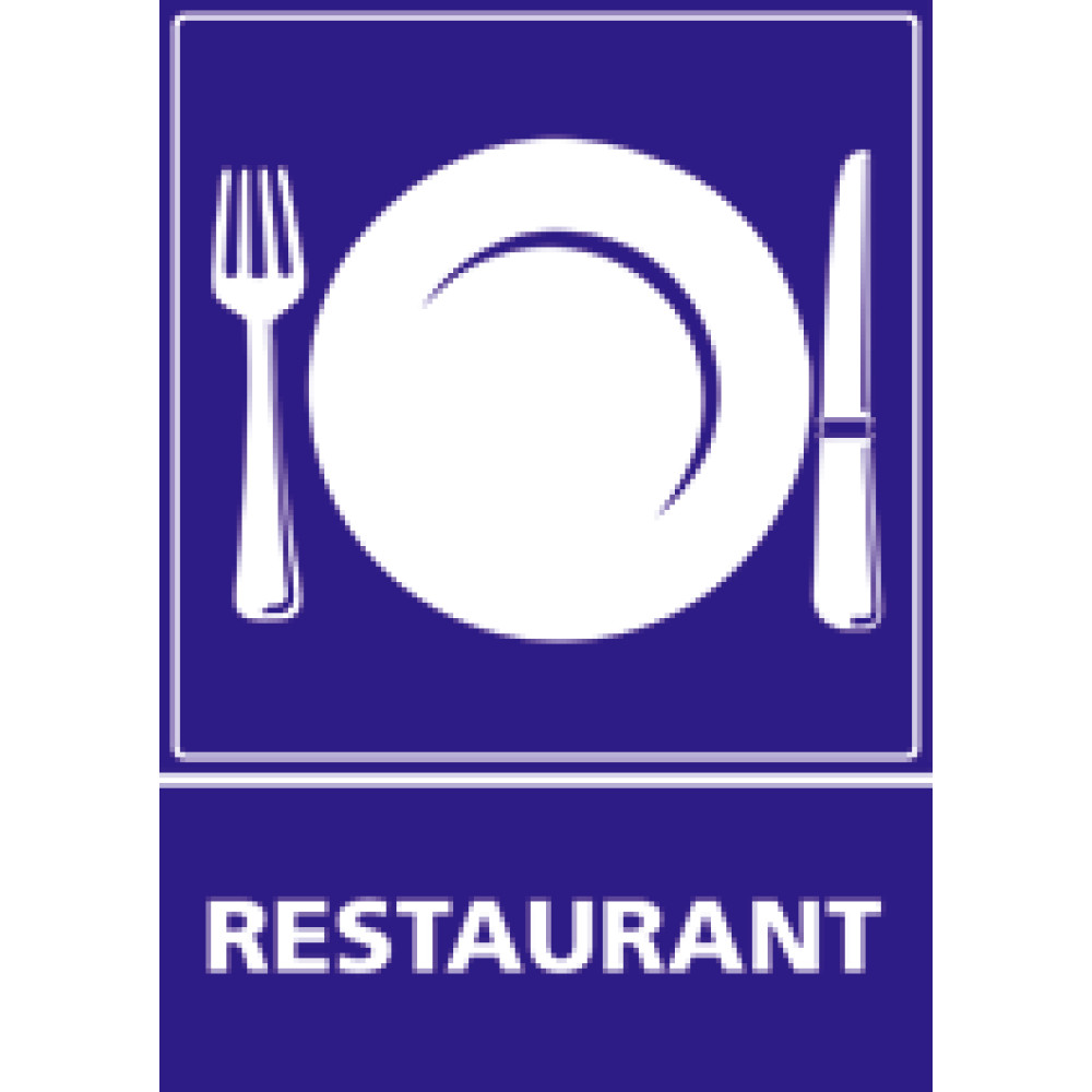 Panneau de restauration rectangulaire Restaurant