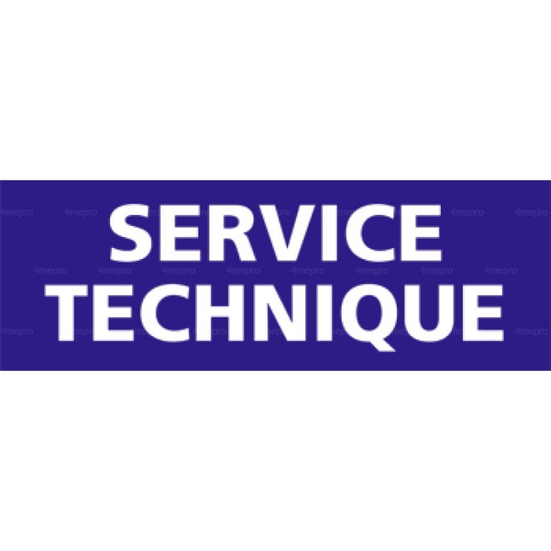 Panneau Service technique