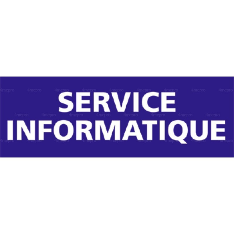 Panneau Service informatique