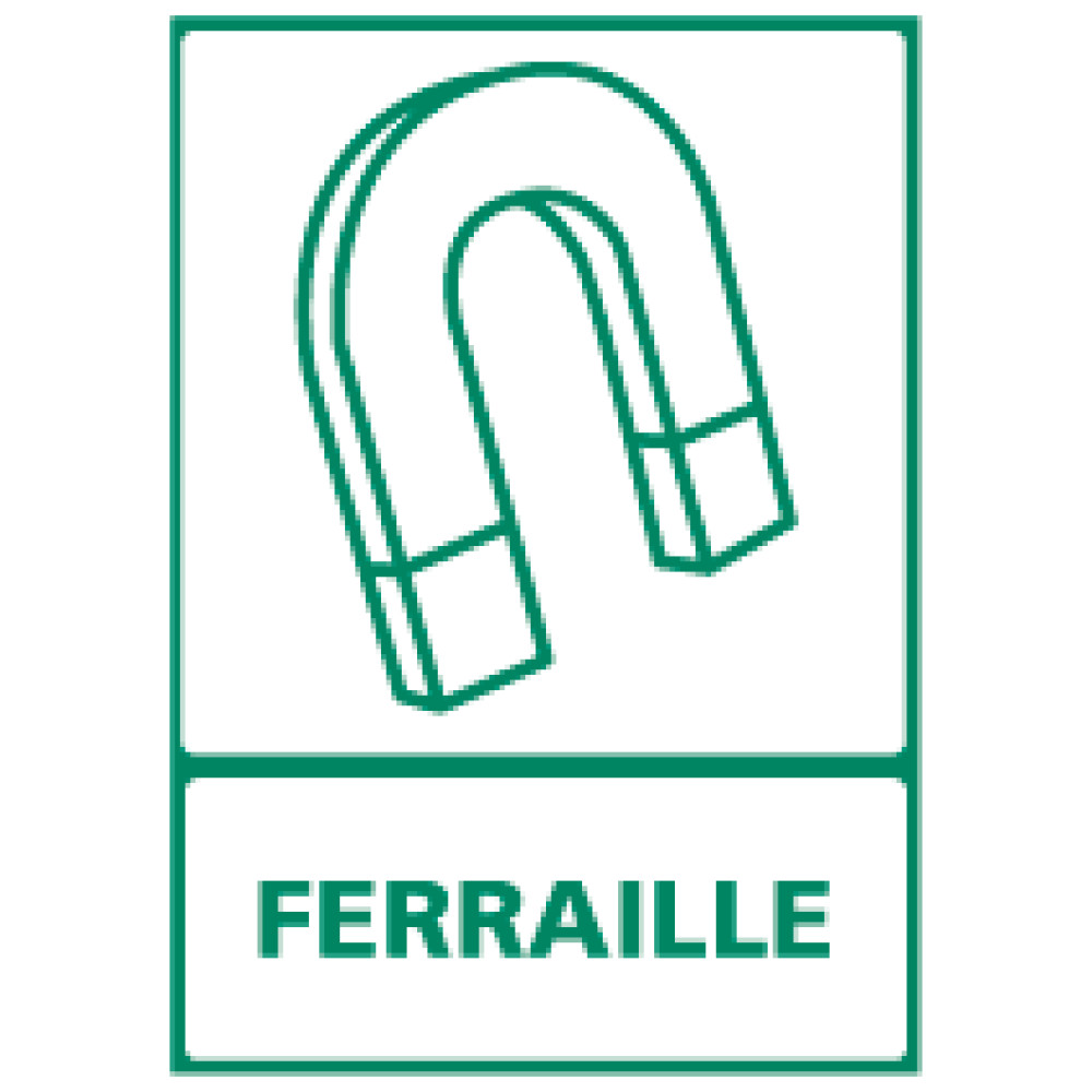 Panneau vertical Ferraille