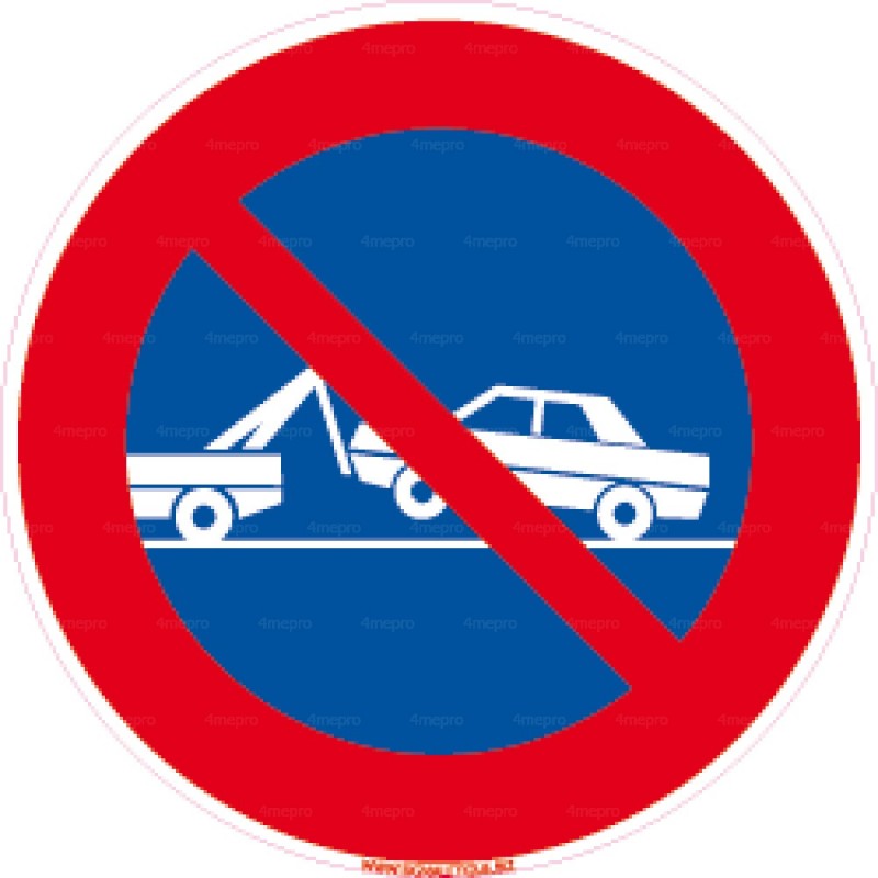 Panneau Ne pas stationner