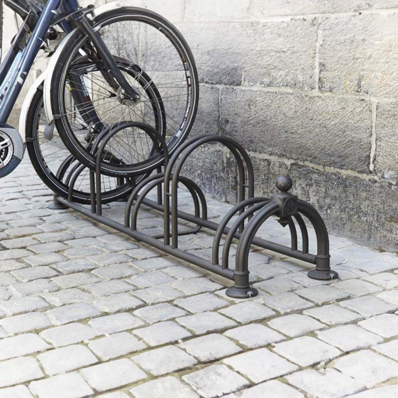 Range vélos Versailles 2 niveaux pour 5 vélos