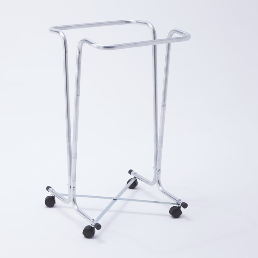 Support sac poubelle sur roulettes - 110 litres
