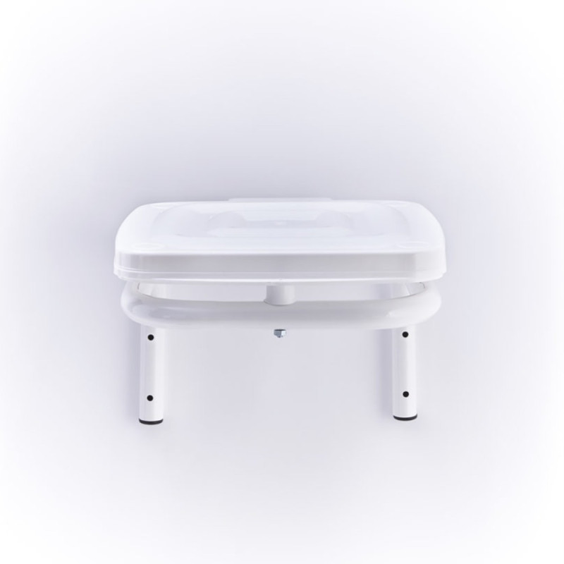 Support sac poubelle mural avec couvercle - 30 à 110 litres