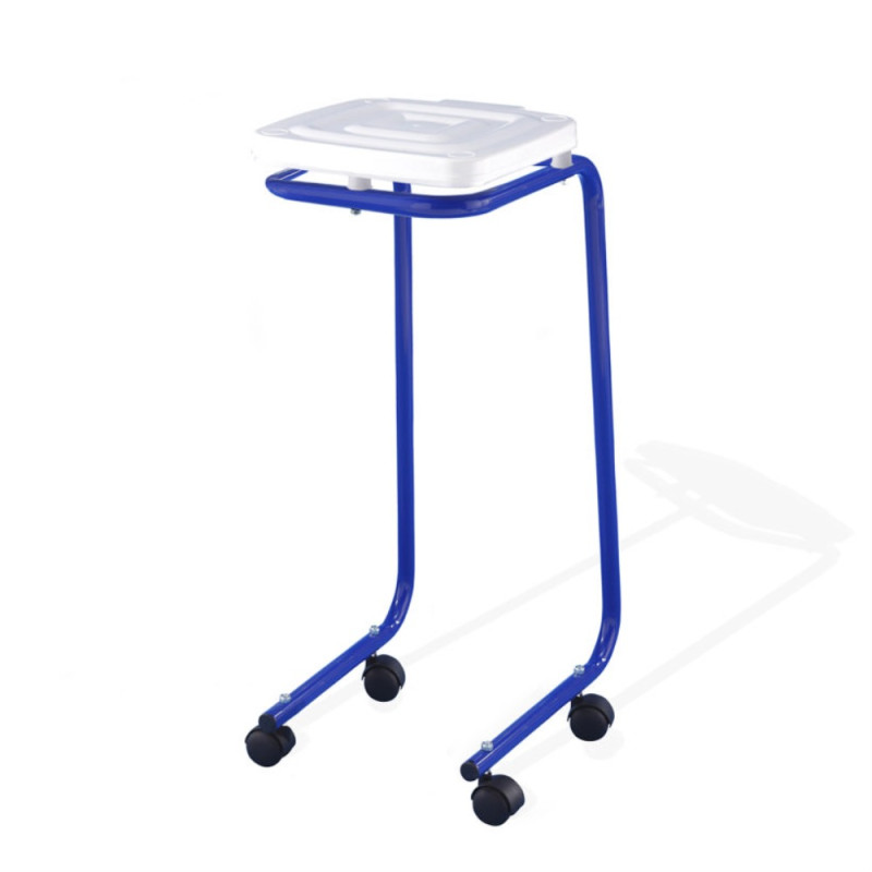 Support sac poubelle avec roulettes - 110/120 litres